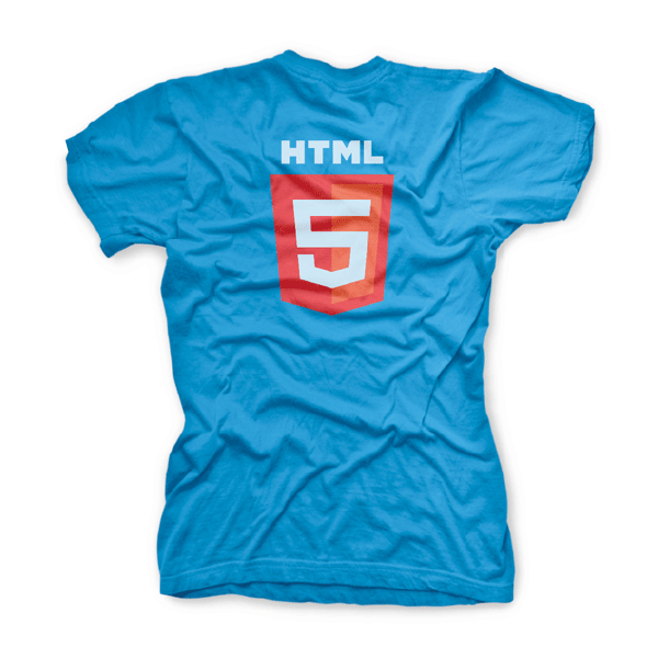 New HTML5 Logo T-shirts